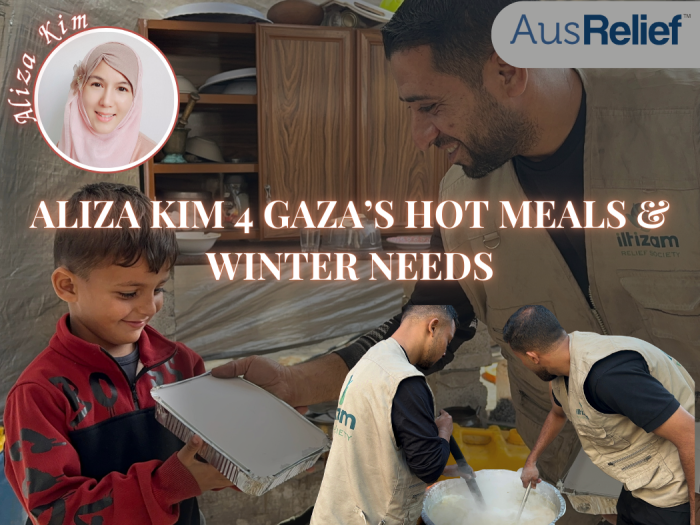 Aliza 4 Gaza's Hot Meals & Winter Needs | LaunchGood | LaunchGood
